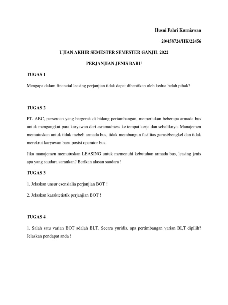 Tugas 2 PJB 2022 | PDF