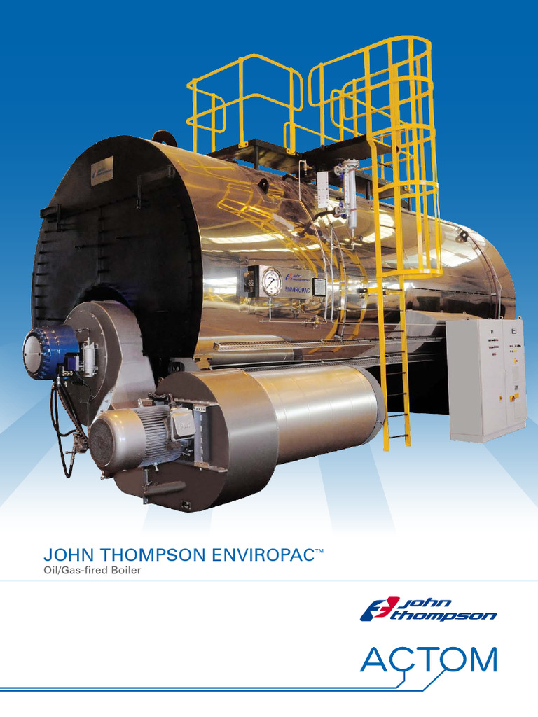 John Thompson Enviropac Boiler Brochure | PDF | Boiler | Natural Gas