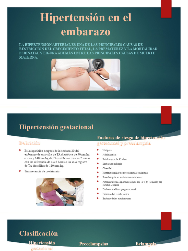 Hipertensión en El Embarazo | PDF | Hipertensión | El embarazo