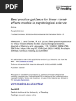 Breq 3 | PDF | Questionnaire | Cognition