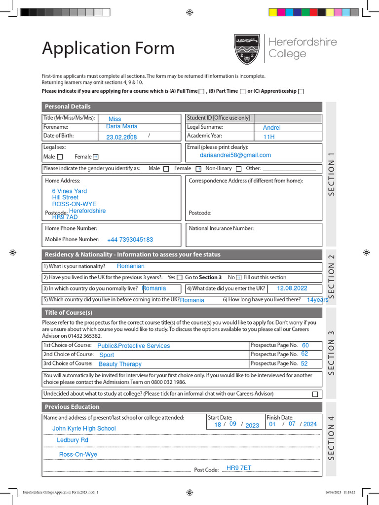 College Application Guide | PDF | Intellectual Disability