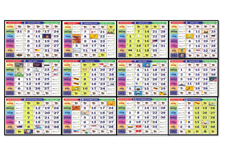 Kalender Kuda 2022 | PDF