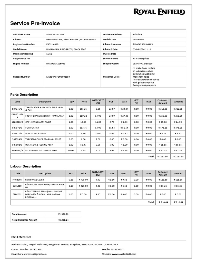 JC Pre Invoice | Download Free PDF | Automotive Industry | Car