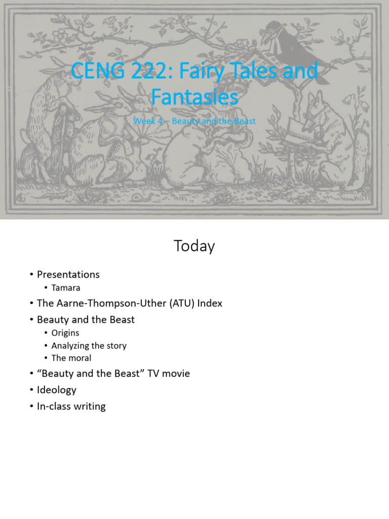 May 28 - Beauty and The Beast | PDF | Fairy Tales