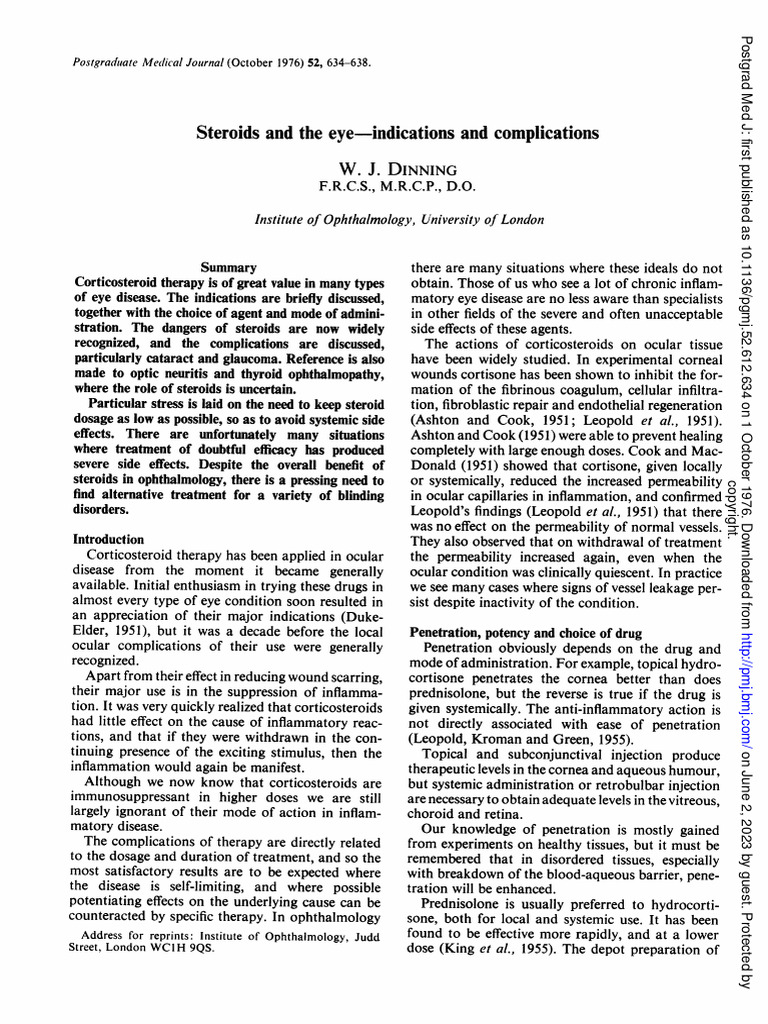 634.full | Download Free PDF | Corticosteroid | Diseases And Disorders 634.full | Download Free PDF | Corticosteroid | Diseases And Disorders