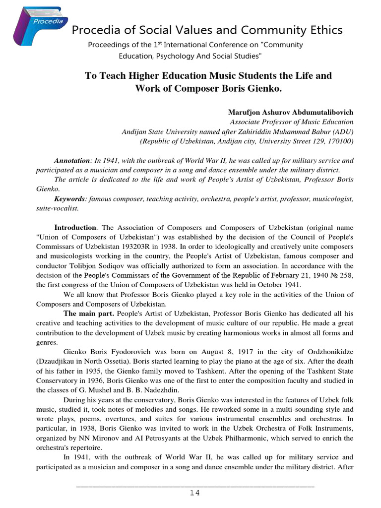 016 To Teach Higher Education Music Students | PDF | Orchestras | Concerto