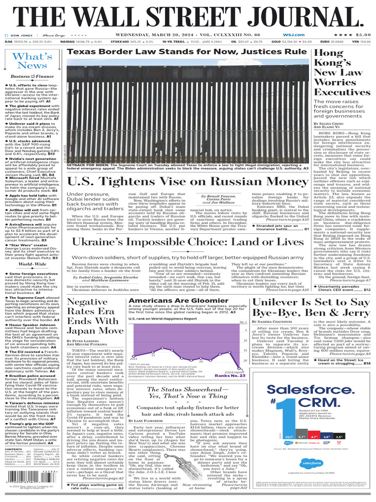 WSJ 2003 | PDF | Federal Reserve | Inflation