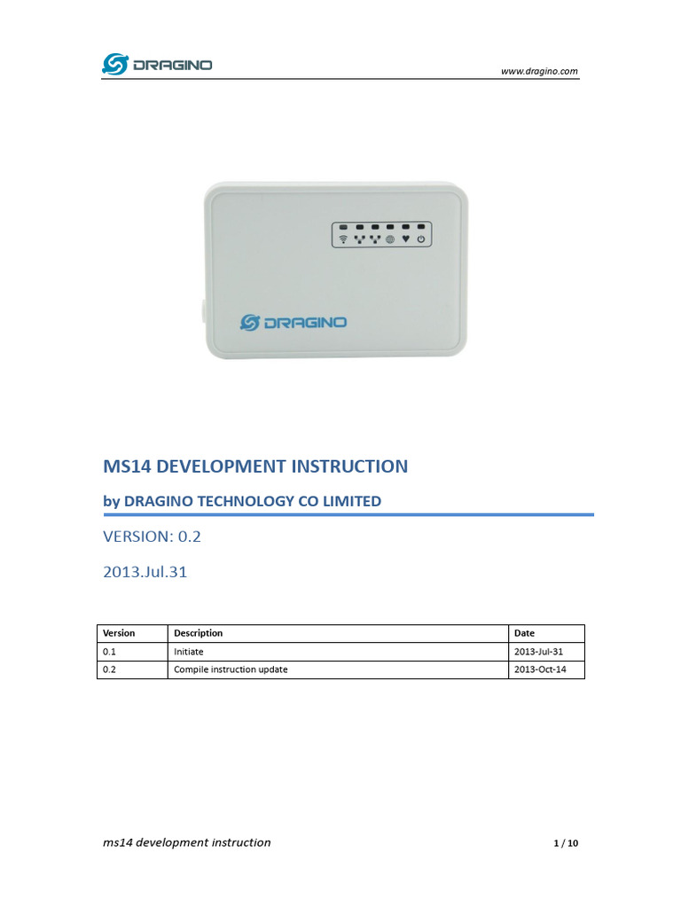 MS14 Development Guide | PDF | Booting | System Software