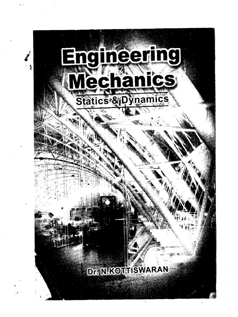 Engineering Mechanics Dr Kottiswaran E Book Pdf