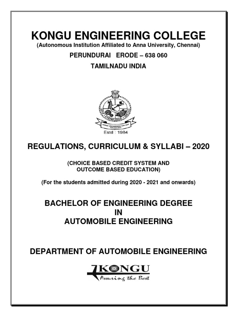 Kec r2020 Auto | PDF | Engineering | Mechatronics Kec r2020 Auto | PDF | Engineering | Mechatronics
