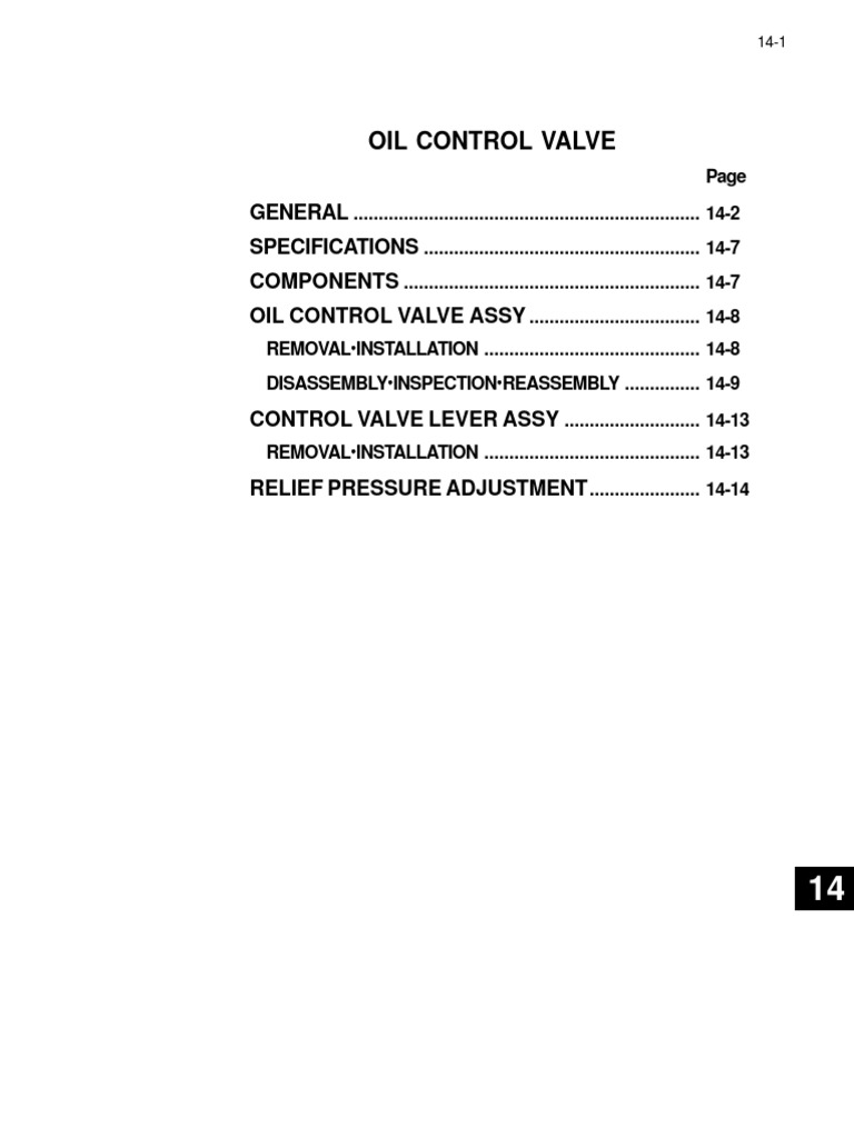 Oil Control Valve | PDF | Valve | Pressure
