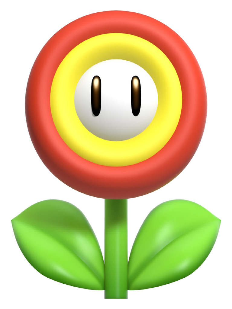 1170px-New Super Mario Bros. U Deluxe Fire Flower - PNG 0 | PDF