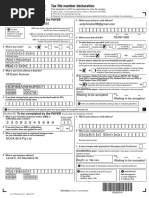 z894 - Bank Details Form - Pension EFT | PDF | Cheque | Banks