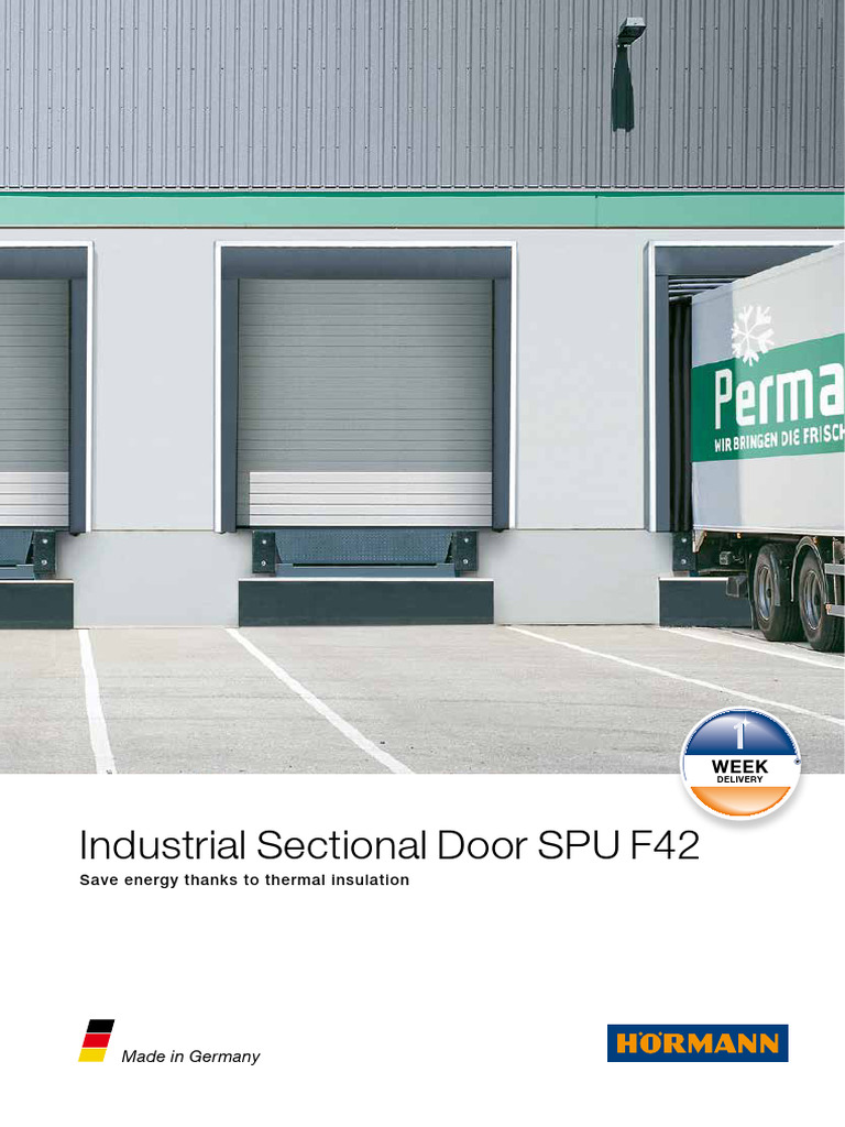Ind Sec Doors SPU F42 EN | PDF | Door | Building Insulation