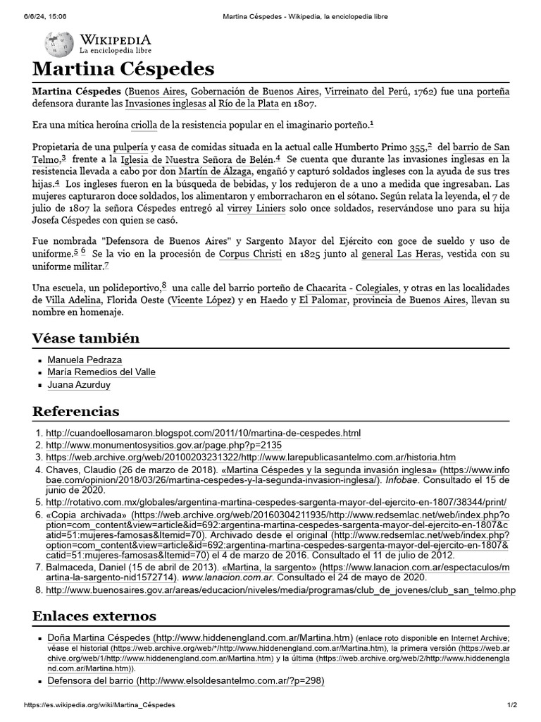 Martina Céspedes - | PDF | Buenos Aires