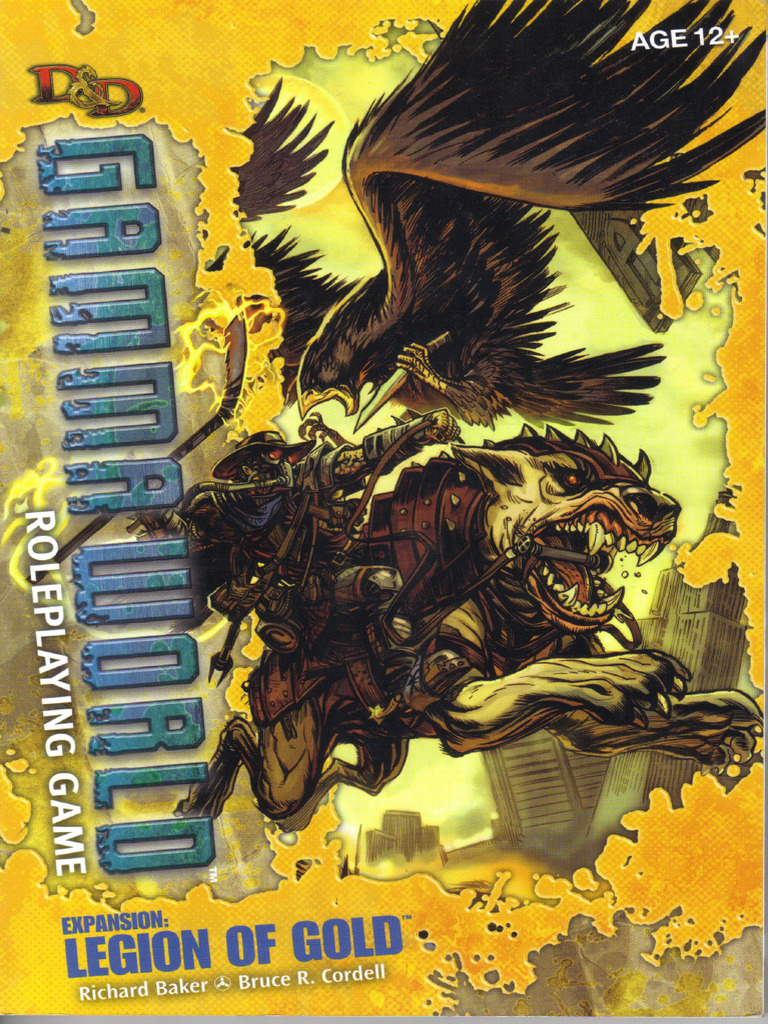 Gamma World Legion of Gold Rulebook | PDF