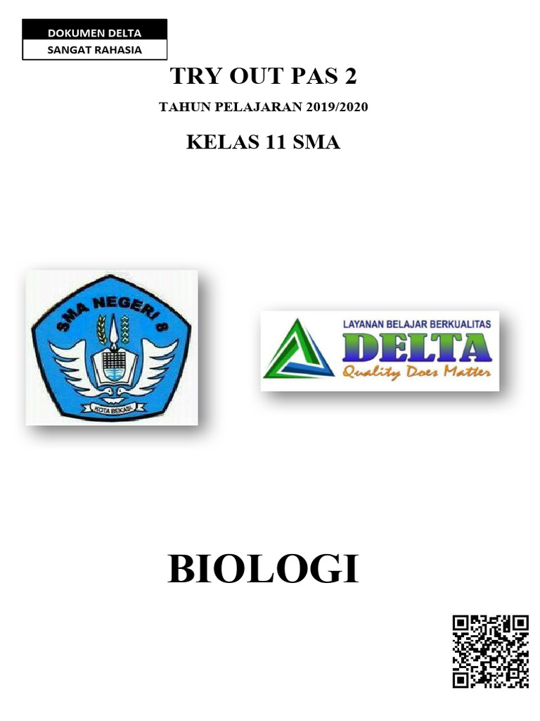 Soal Biologi Kelas 11 | PDF | Ilmu Sosial | Sains & Matematika