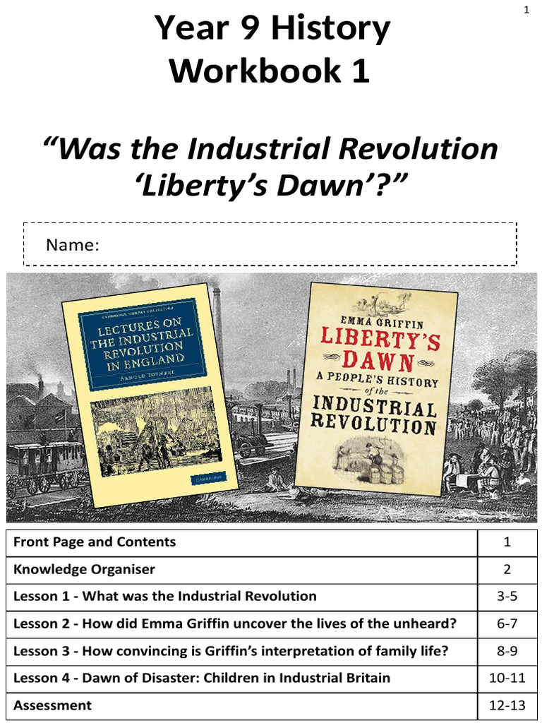 Dhruv Patel Ir Libertys Dawn Booklet La | PDF | Industrial Revolution