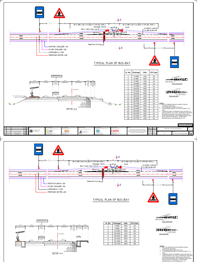 D1024 Bus Bay | PDF | Road | Infrastructure