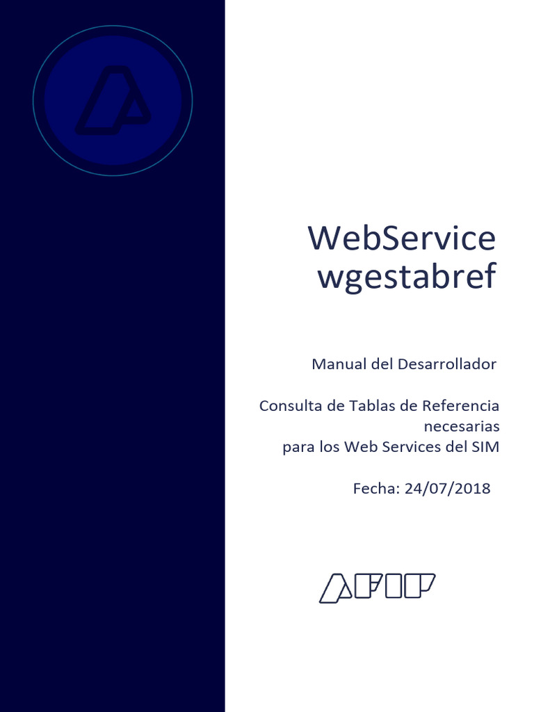 Manual_del_Desarrollador_wgestabref | PDF | Autenticación | Datos de computadora