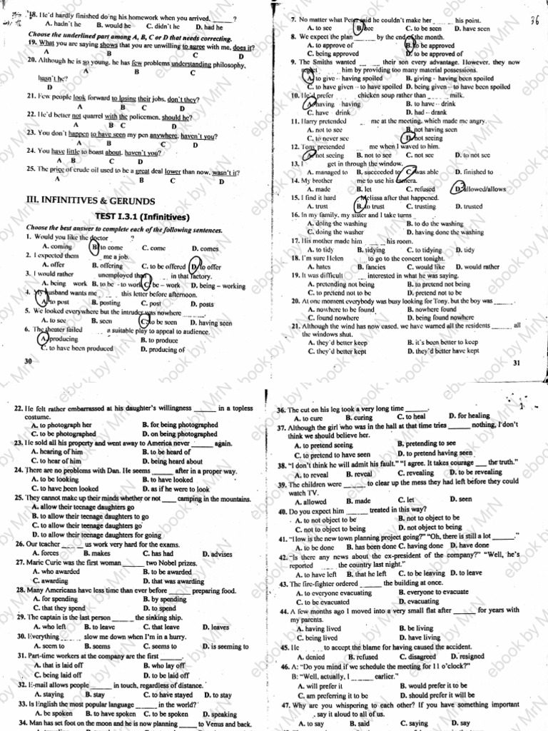 Gerund-Exercise-1 | PDF