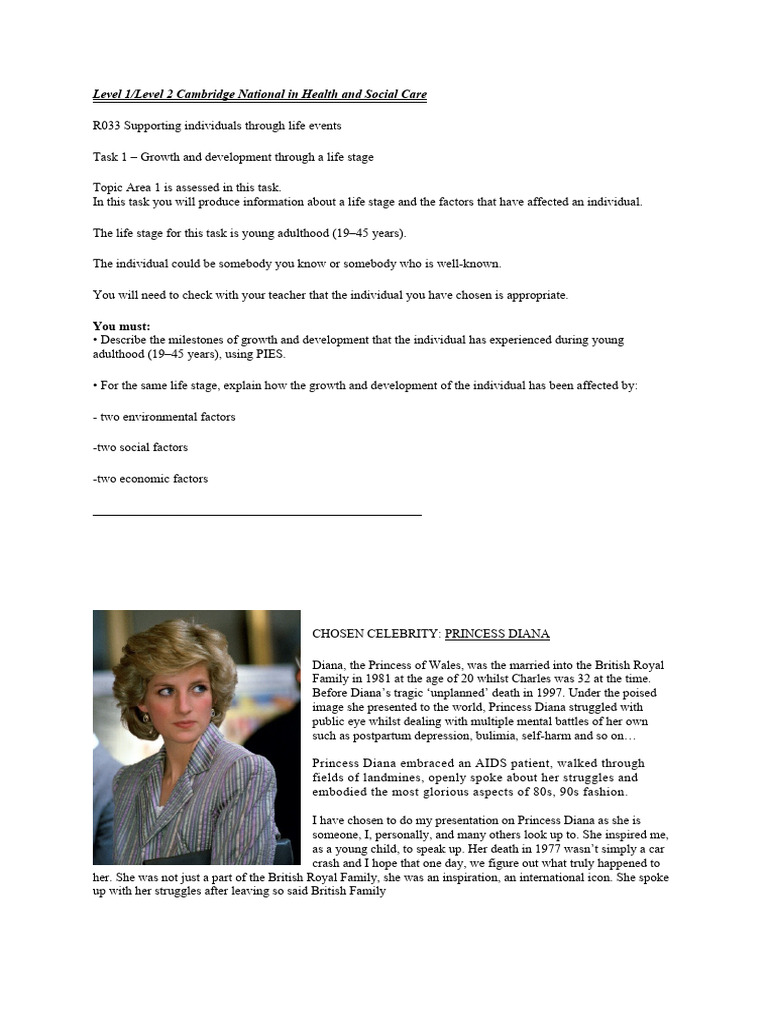 Level 1 | PDF | Diana | Elizabeth Ii