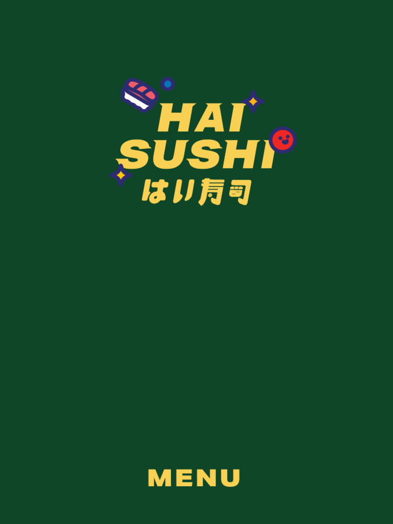 1206 Menu Hai Sushi - Grid - Preview Format | PDF