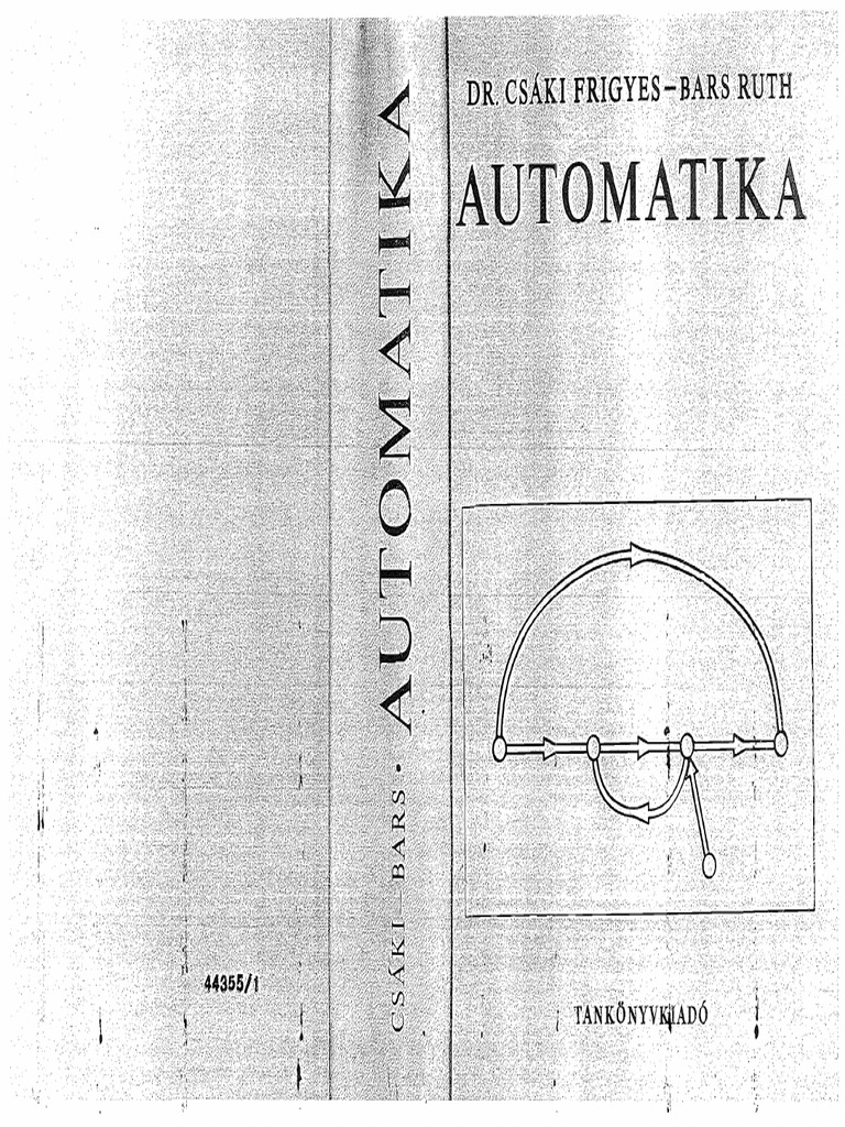 DR Csaki Frigyes Bars Ruth Automatika | PDF