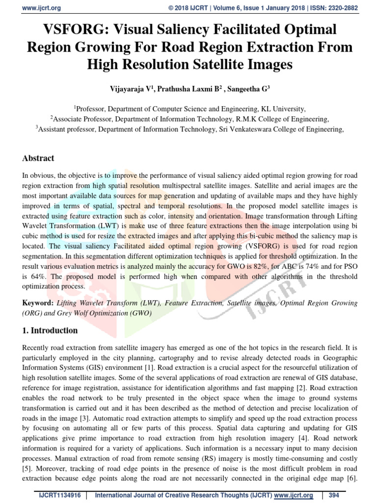 IJCRT1134916 | PDF | Image Segmentation | Sensitivity And Specificity