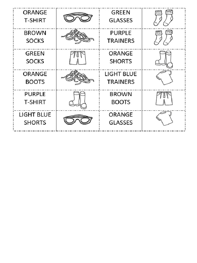 2024 - HIEB - Clothes Domino | PDF