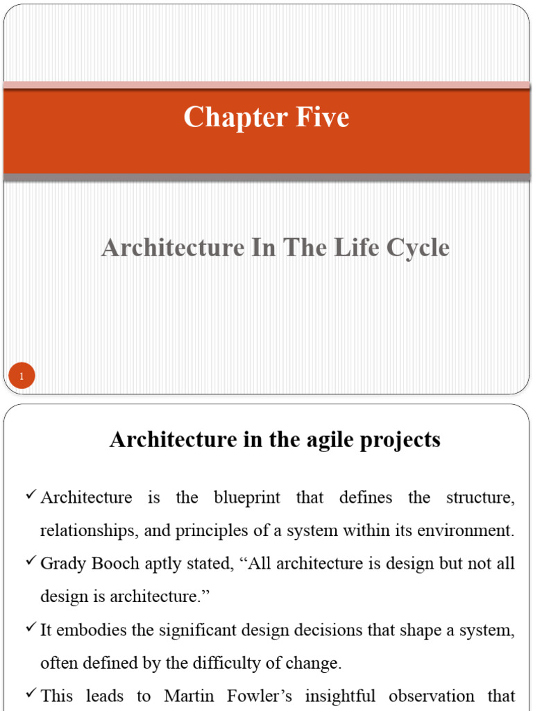 chapter 5_Architecture In The Life Cycle | Download Free PDF | Agile Software Development ...