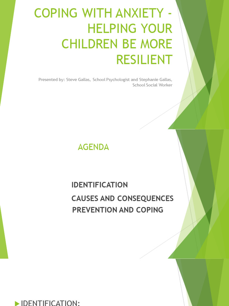 Anxiety Presentation Secondary | PDF | Anxiety | Fear