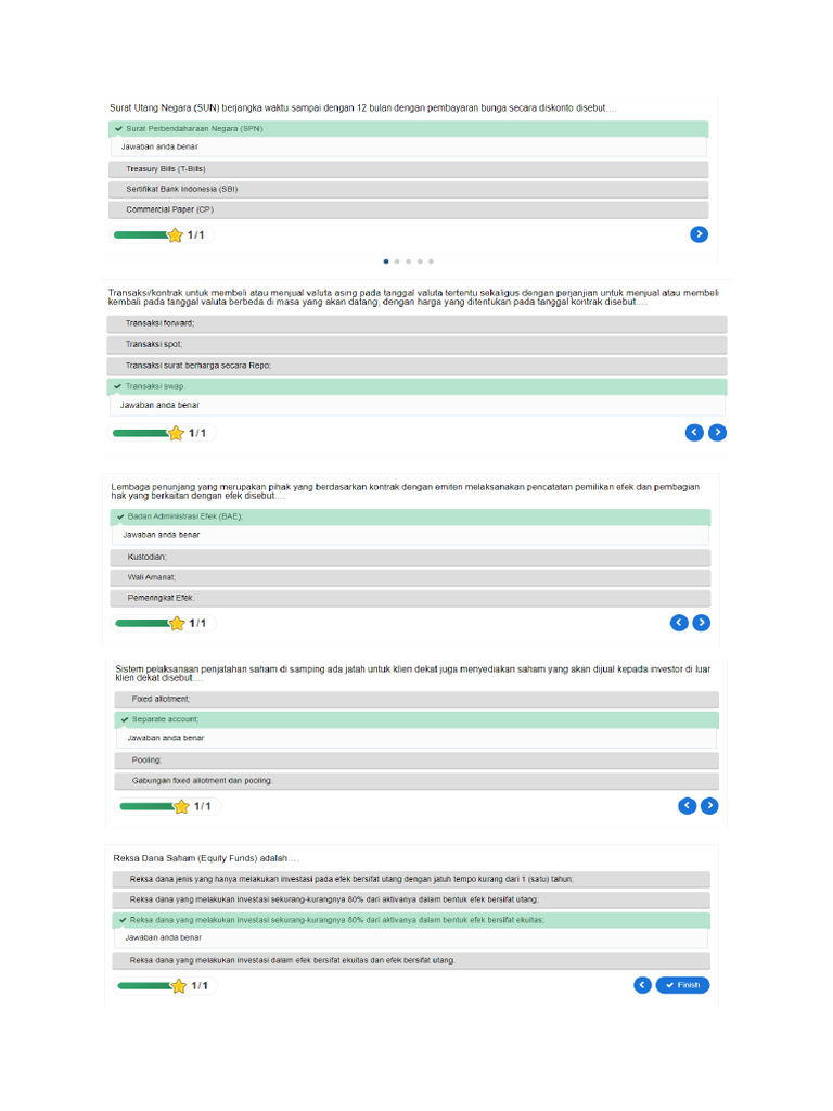 Kuis Sesi 7 Bank Dan Lembaga Keuangan Non Bank | PDF