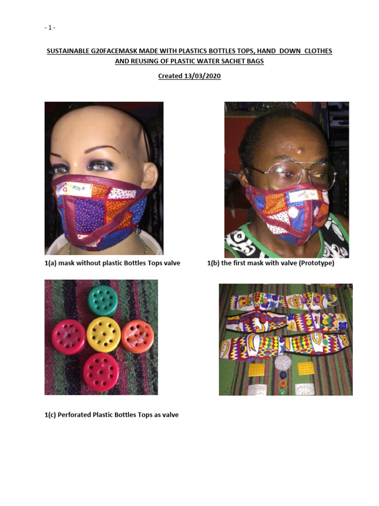 Eco-Friendly Masks & Accessories | PDF | Sewing | Clothing