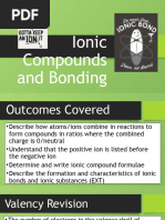 Ionic Compounds (With Matchmaker Game) | PDF | Ion | Valence (Chemistry)