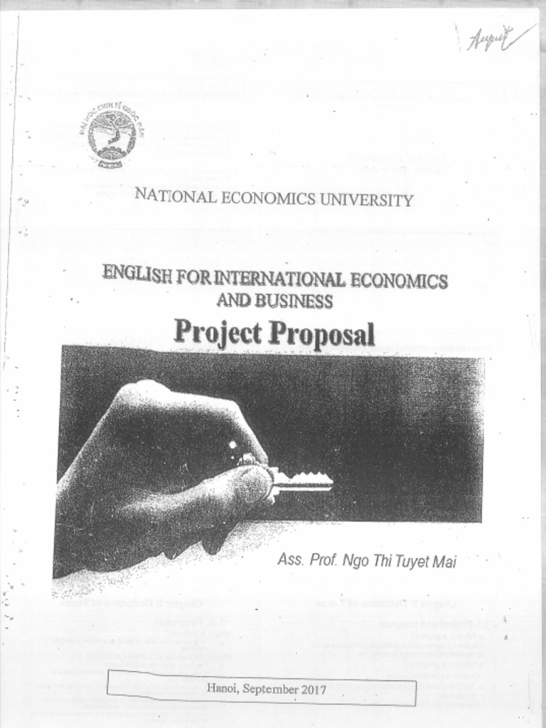 Tài Liệu Ôn Project Proposal | PDF