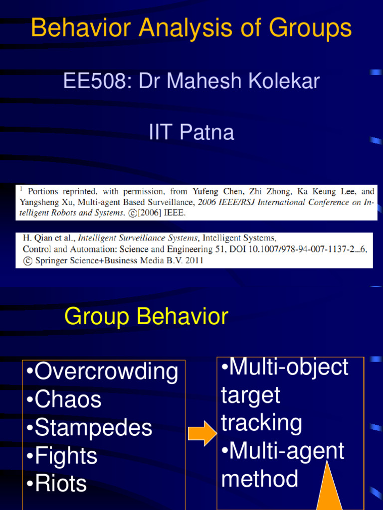 Behavior Analysis of Groups | Download Free PDF | Applied Mathematics ...