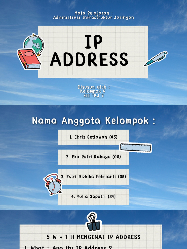 Materi TKJ Tentang IP Address | PDF