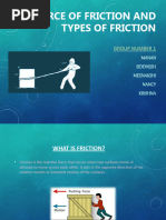 Types of Friction Worksheet | PDF | Friction | Force