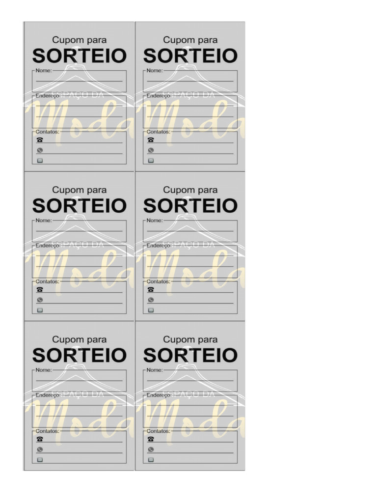 SORTEIO | PDF