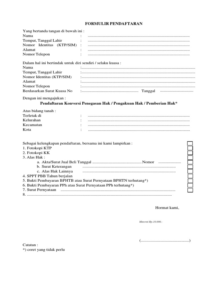 Formulir Ptsl 2024 Pdf
