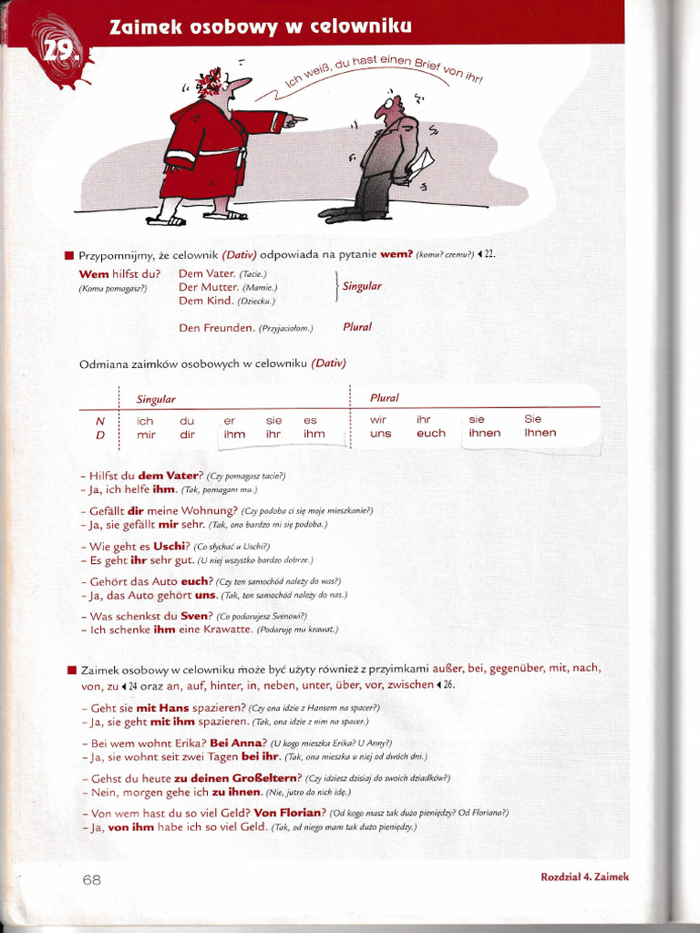 Zaimek Osobowy W Celowniku | PDF