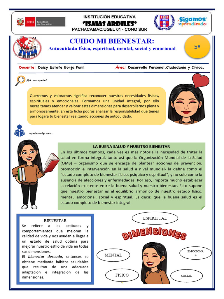 Ficha Informativa S2 | PDF | Bienestar | Mente