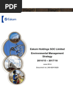Strategic Management Eskom | PDF | Strategic Management | Sustainability