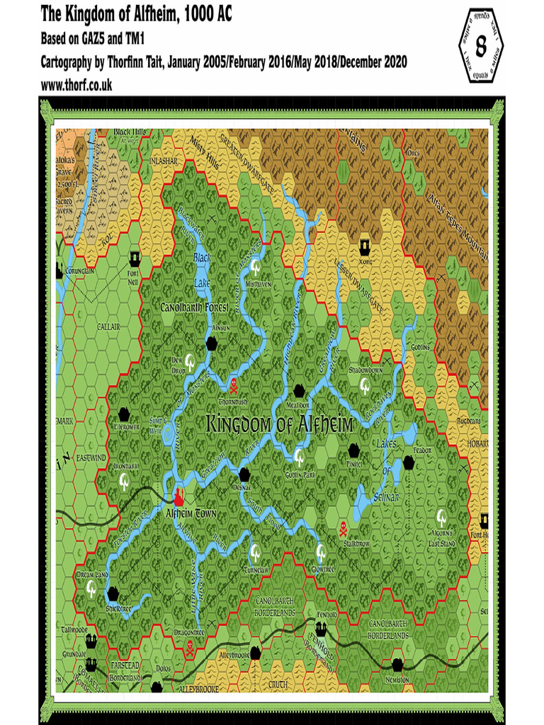 Alfheim map | PDF