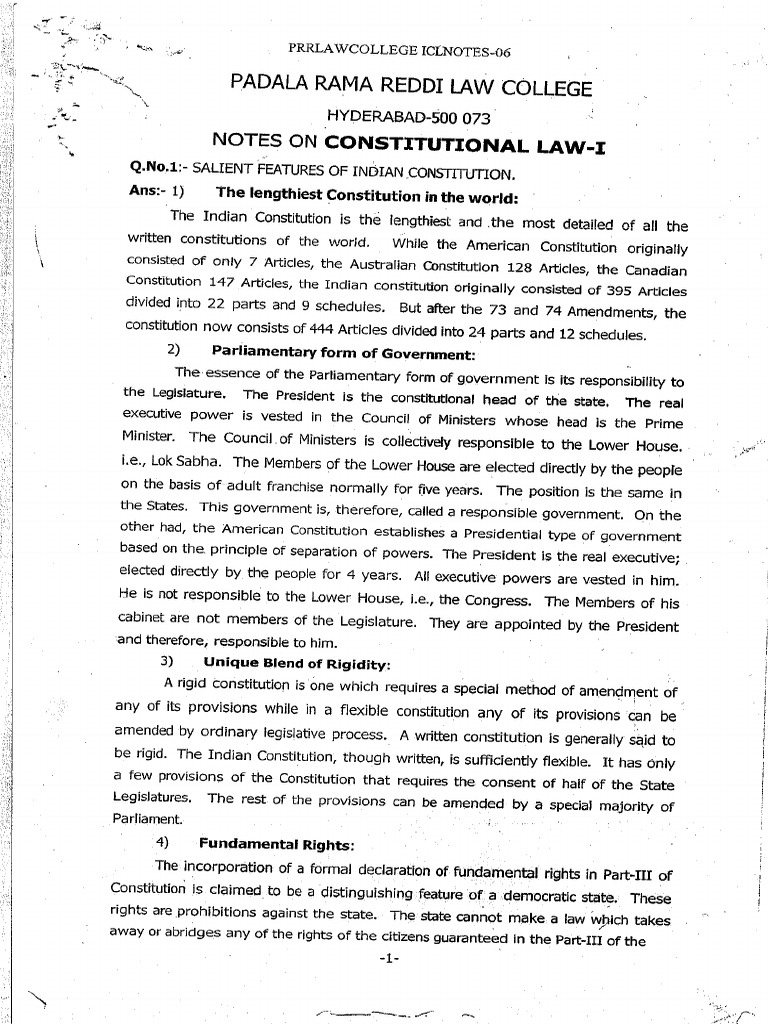 Constitutional Law | PDF