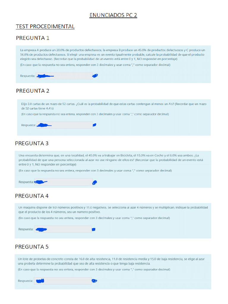 Test PC2 | PDF
