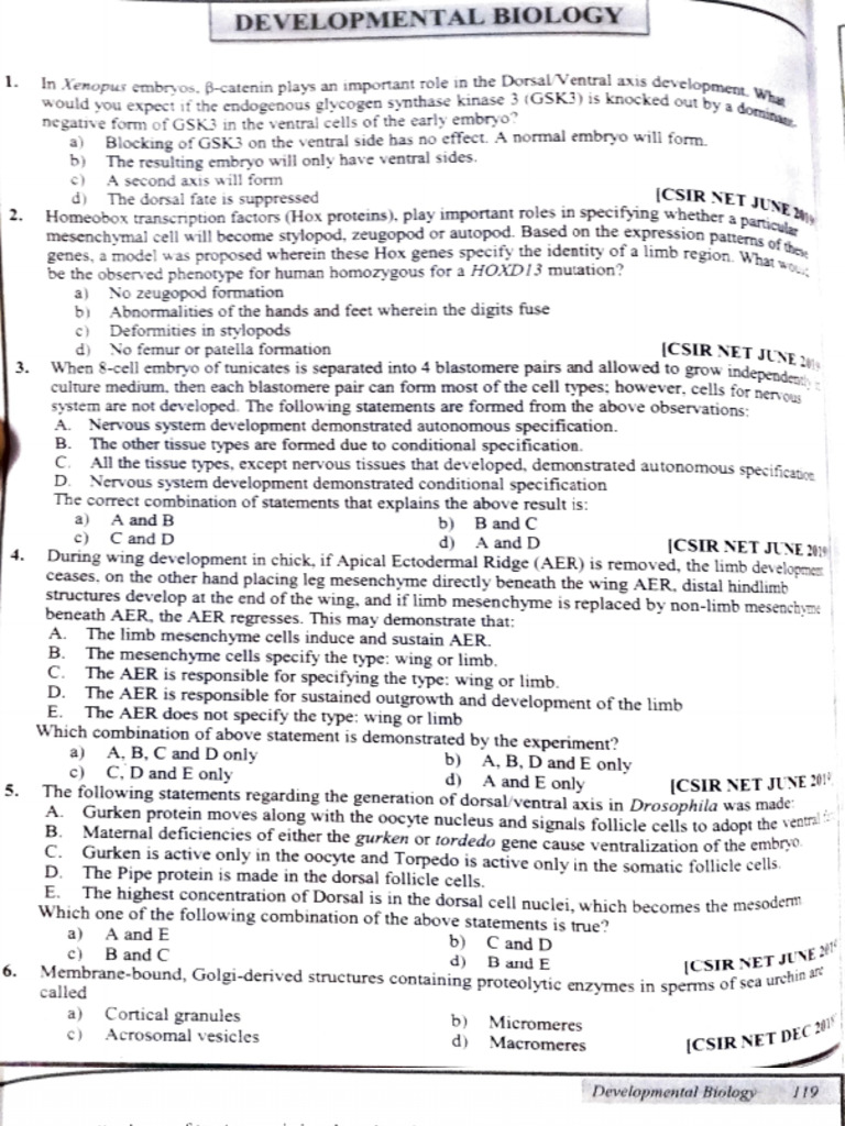 Catalysts (Developmental Biology) | PDF