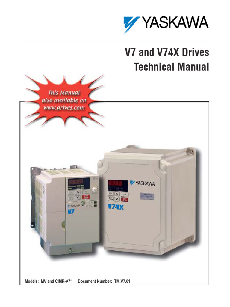 V7 and V74X Drive Technical Manual | PDF | Power Supply | Fuse (Electrical)