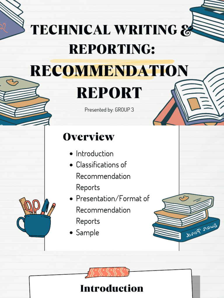 Recommendation Report (Grp3) | PDF | Computing